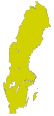 Kort over Sverige – heimskringla.no